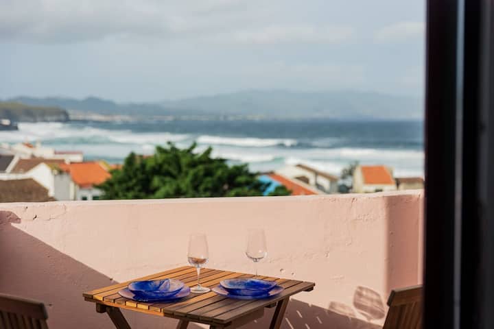 Azorean Ocean House - Terrace With Sea View - Ribeira Grande