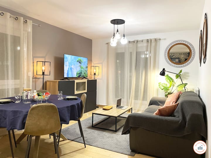 Le Port Enchanté - Terrasse Et Parking - Caen