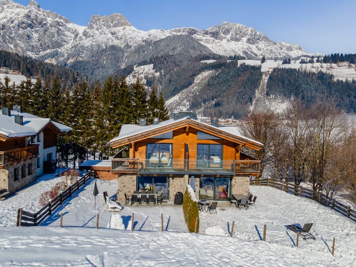 Chalet Exclusif Avec Wellness Et Vue Imprenable - Saalbach-Hinterglemm