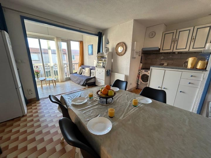 Appartement à 300m De La Plage Parking Privé - Valras-Plage