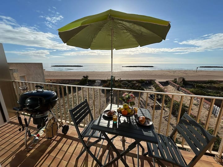 Apartment On The Sand With Sea View In Valras-plag - Sérignan Plage