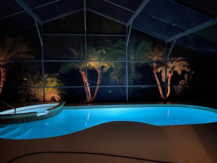 4 Bedroom Private Pool+spa Home 8 Miles To Disney - Kissimmee