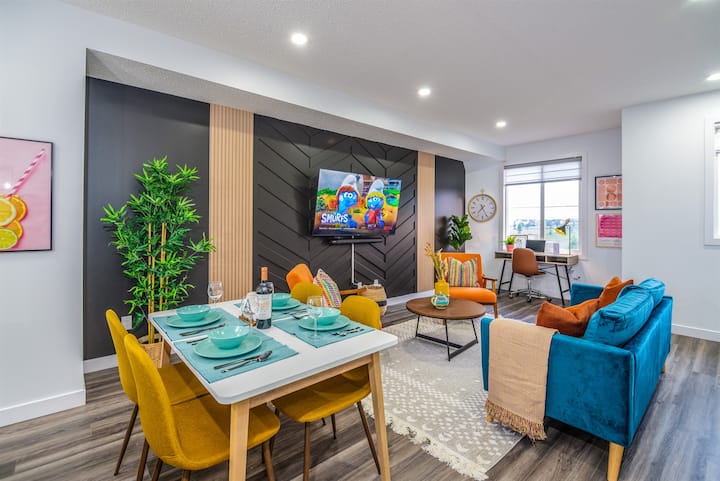 Chic & Cozy»ac|garage|king Bed|arcade|10min To Wem - Edmonton