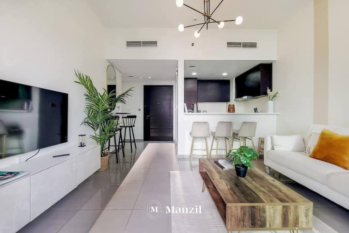 Manzil - Modern 3br In Business Bay Nr Dubai Mall - Dubai