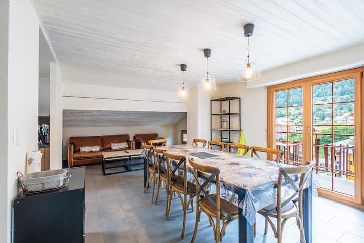Marmottes 11 - 10 Pers - Duplex - La Tzoumaz