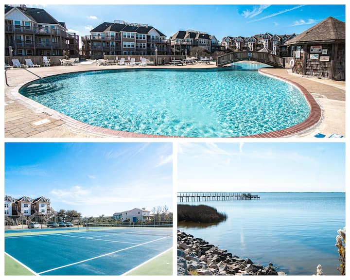 3br Beach Condo W/ Pool & Bbq - Duck, NC