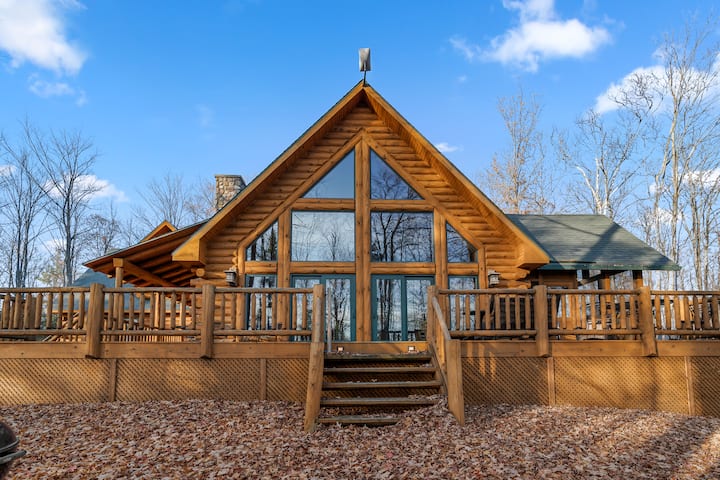 Log Home In Fish Creek + Dog Friendly And Private - Egg Harbor, WI
