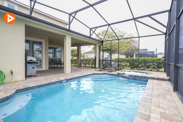 6br Resort Home W/ Private Pool Near Disney - Florida