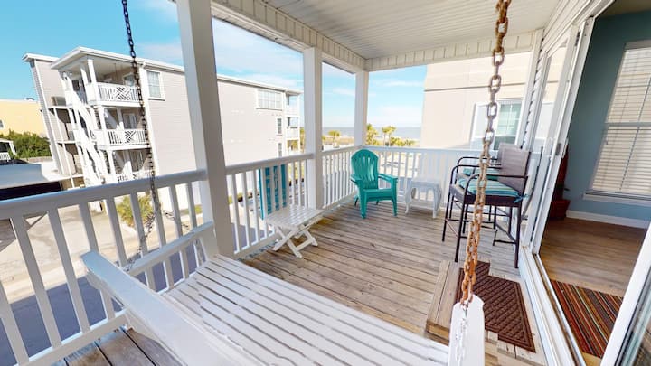 South Beach Ocean Condos South Unit 5 - Ocean View - Tybee Island