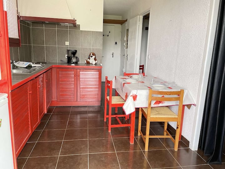 Studio 5 Couchages Près Des Pistes à Risoul - Risoul