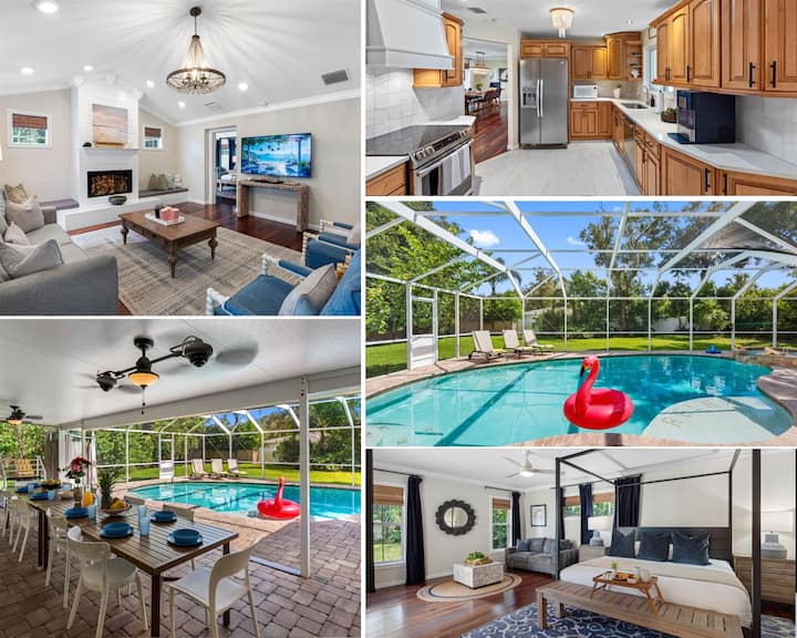 Just Wow! Luxury & Huge Heated Pool & Spa Home! - Clearwater Beach, FL