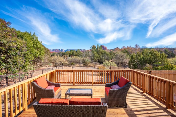 Cathedra Vista - 2br Unit, Deck, Bbq, Views - 塞多納