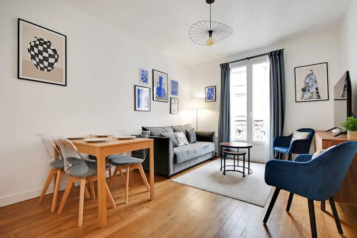Appartement Spacieux -1bdr/4p -Le Bas Montmartre - Paris 9e Arrondissement