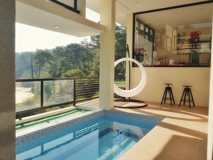 Full Home W/ Heated Pool | Glass & Green Perch - Baguio