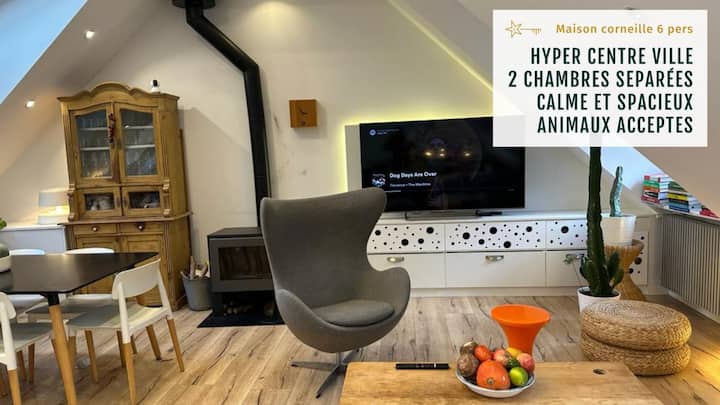 Maison Hyper Centre Ville Corneille 6 Pers - Colmar