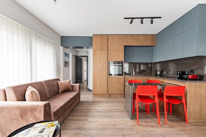 Cozy Bright W/parking 2bd/1bath Central Home!#338 - İstanbul