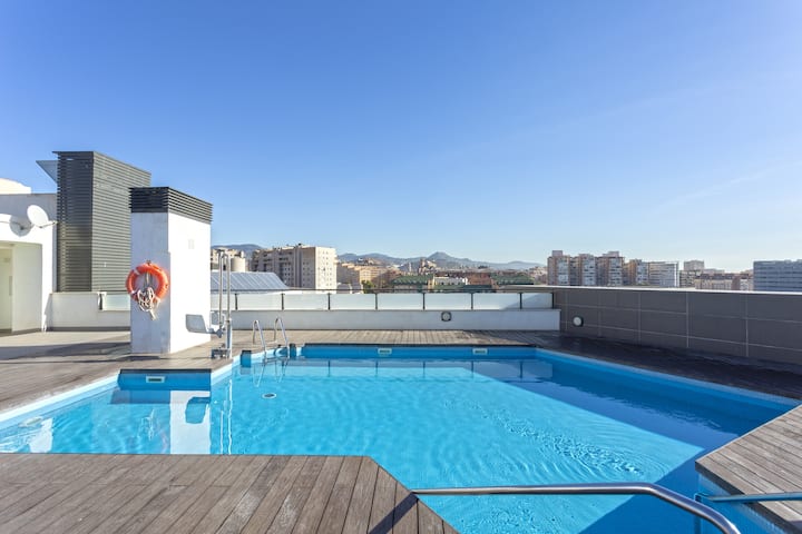 -Malagasunapts-centre Pool&park Bus-train Station - Málaga