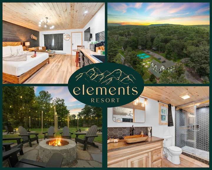 Pocono Modern & Boutique | Firepits | Pet Friendly - Poconos, PA