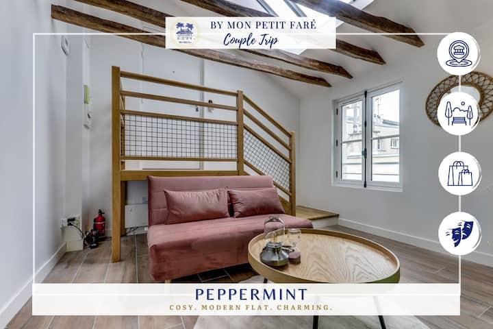 The "Peppermint" - Moderne & Elégant - Marais - France