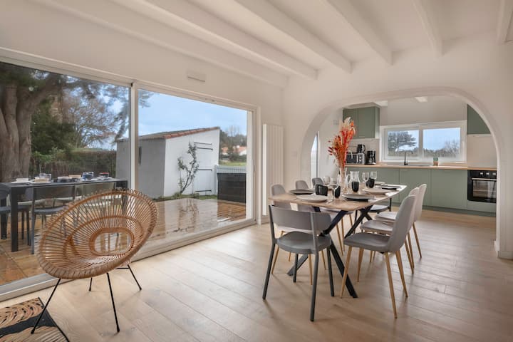 Maison Pour 8, Avec Jacuzzi à 200m De La Plage - La Bernerie-en-Retz