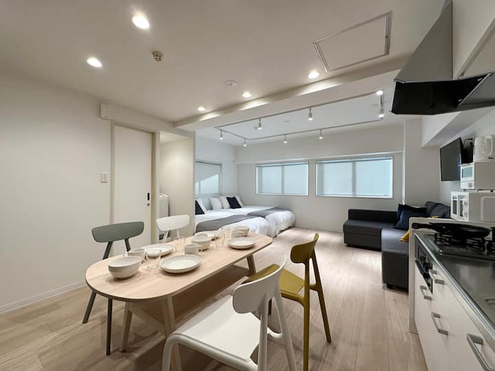 F Style Namiki Studio Apt Great Location For 6ppl - Hiroshima