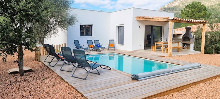 Villa Bruna, 8 Pers, Piscine, Proche Plage En Voit - Corse-du-Sud