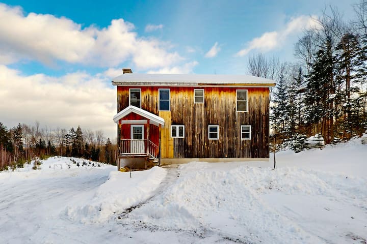 Mountain View 3br Near Swimming Hole, Snowmobiling - Bretton Woods, NH