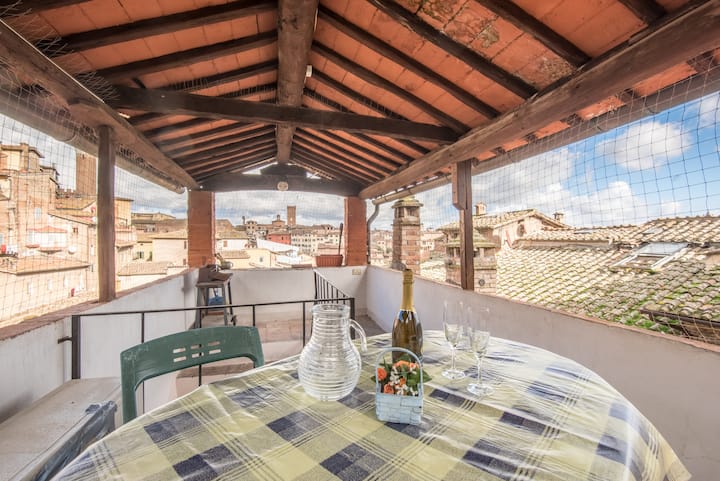 Il Campo Comfort Apt With Balcony - Сиена