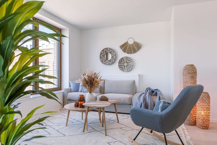 Huswell - Stylish Seaside Apartment With Terrace - Ostende