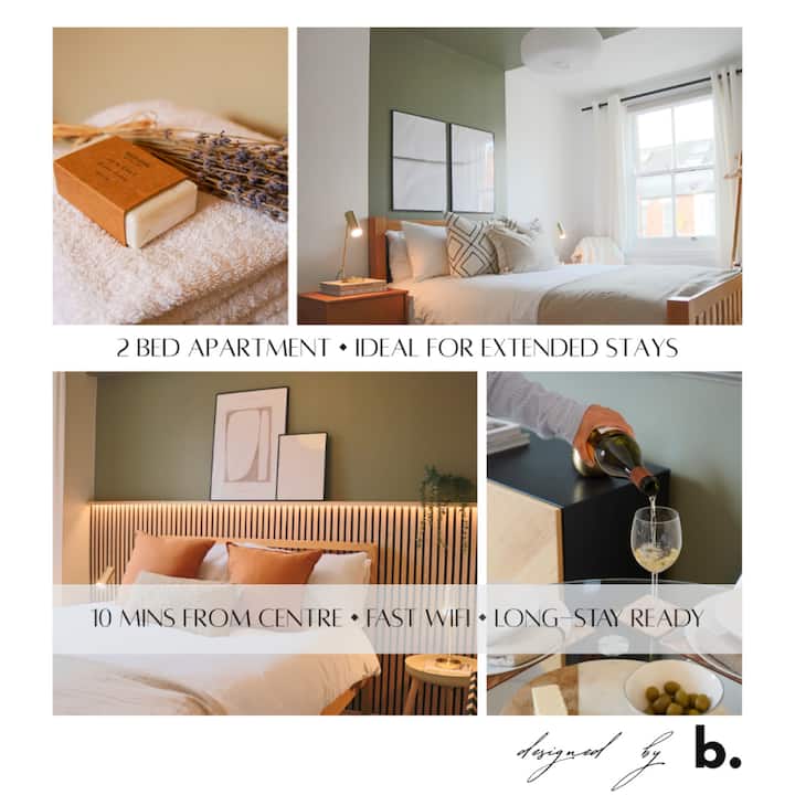 Japandi-inspired Apt In The Heart Of Oxford - Oxford
