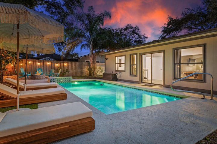 1 Mile To Beach~ Private Pool Oasis!~volleyball - Palm Harbor, FL