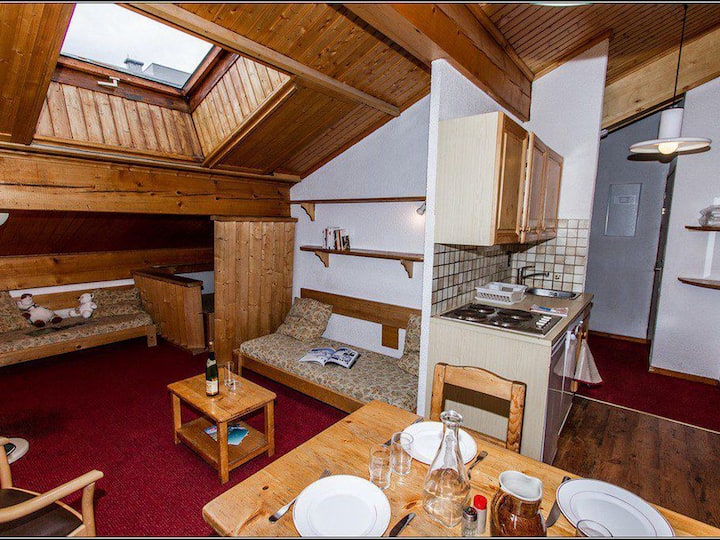 Appartement Cosy 4 Pers. Val-d'isère, Balcon Sud - Val-d'Isère