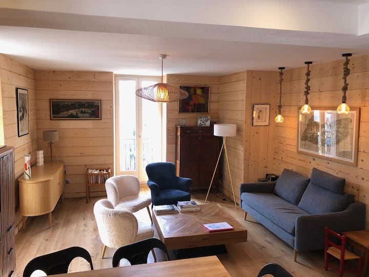 Appartement Chamonix Centre Vue Mont Blanc - Argentière