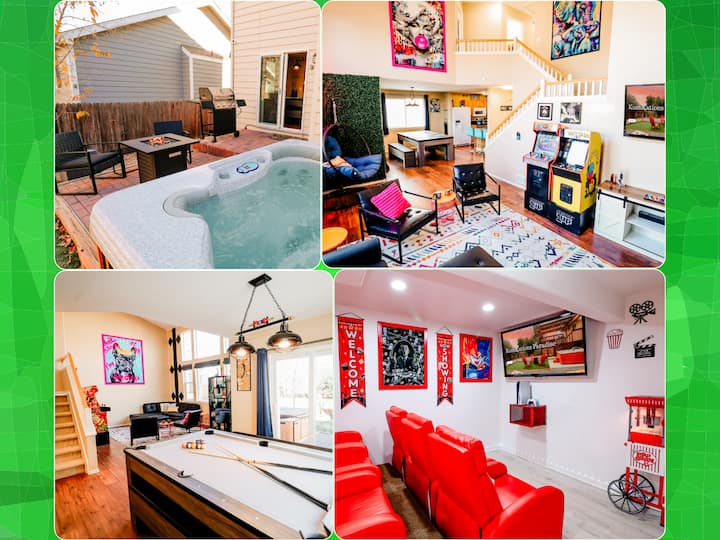 420friendly Hottub Theater Pooltable Jacuzzi Tub - Denver, CO