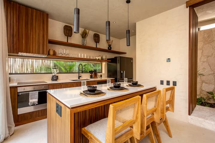 Luxe Jungle Villa | Beach 12min | Zamna 7min - Mexico