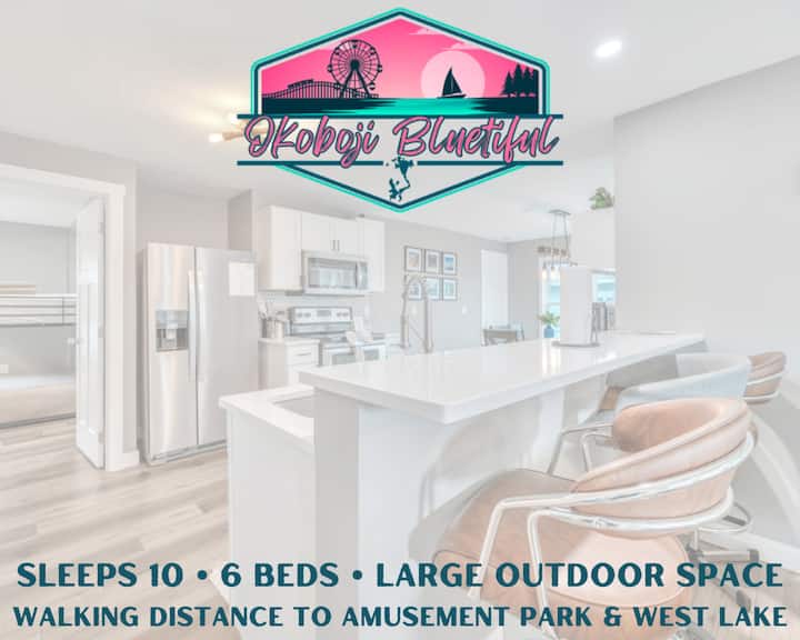 Okoboji Bluetiful Cottage - Spirit Lake, IA