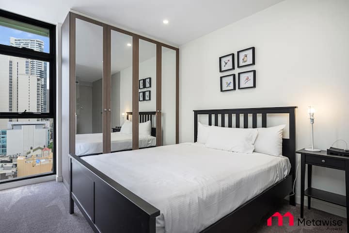 Metawisebnb | Sydney Cbd|chinatown|luxe 2bed Aqua - Rosebery