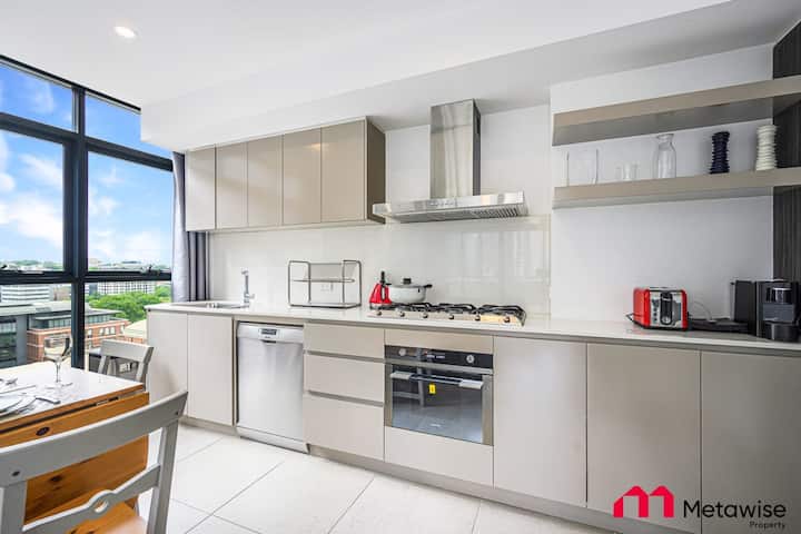Metawisebnb | Sydney Cbd|chinatown|luxe 2bed Bella - Sydney central station