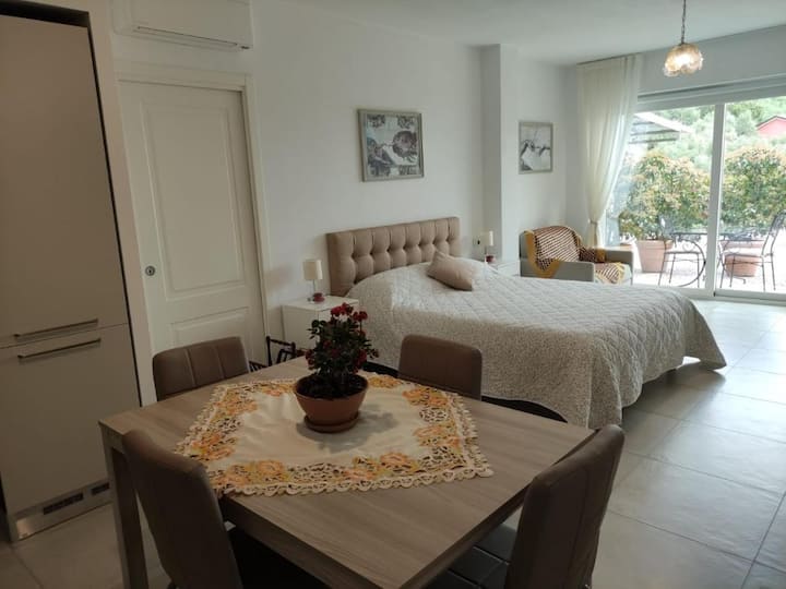 Studio-d'exception-douche-terrasse - Chiavari