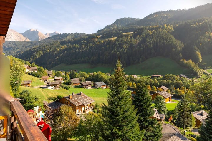 Appartement Chaleureux Avec Vue Magnifique - Le Grand-Bornand