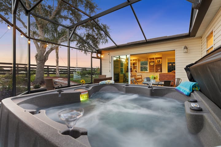 Paradise On The Preserve W/ Hot Tub And Golf Cart - Wildwood, FL