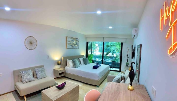 Cerca De 5ta! Infinity Pool, Jacuzzi, Vista Al Mar - Playa del Carmen