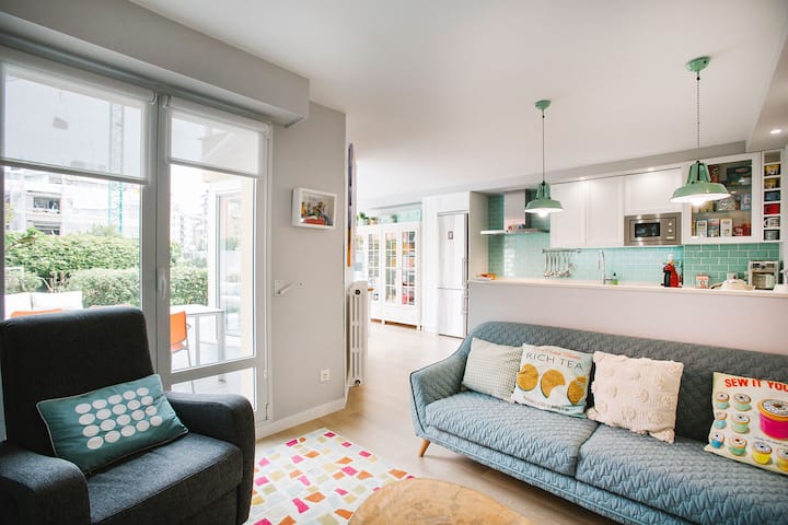 Villa Ondarreta Con Parking Y Ac - Saint-Sébastien