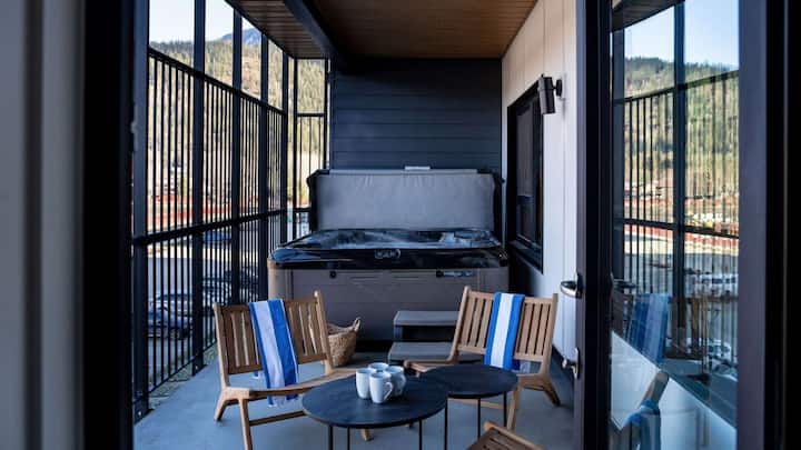 Condo With Private Hot Tub | Drop In Condo - 레블스토크