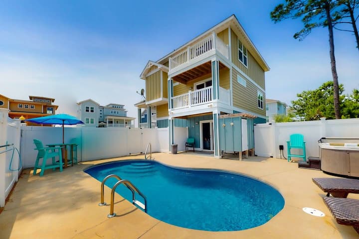 New Soundview, Private Pool, Hot Tub, Beach Access - Corolla, NC