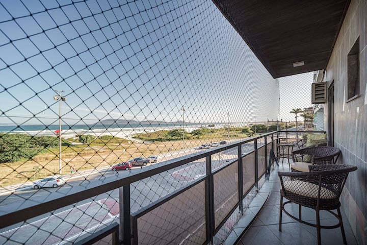 Cf03 3 Apartment With Sea View In Praia Do Forte - Cabo Frio