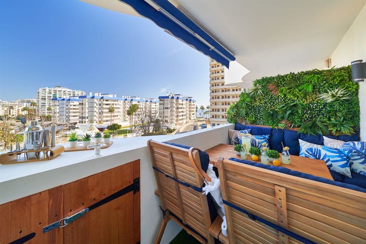 Seaside Retreat With Terrace, Seaview & Smart Home - Benalmádena