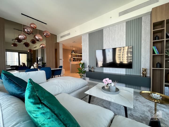 Luxury 3bedroom Apt With Balcony In Downtown - Dubai