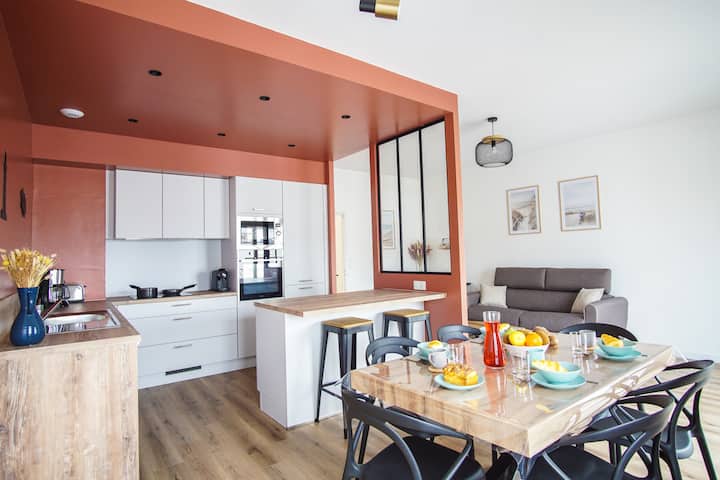 -Iris- Magnifique T2 Rénové Avec Balcon&parking - Concarneau