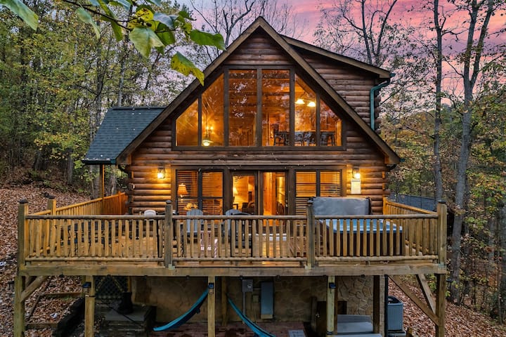 Deck*grill*sauna*hot Tub*fire Pit*location! - Townsend, TN